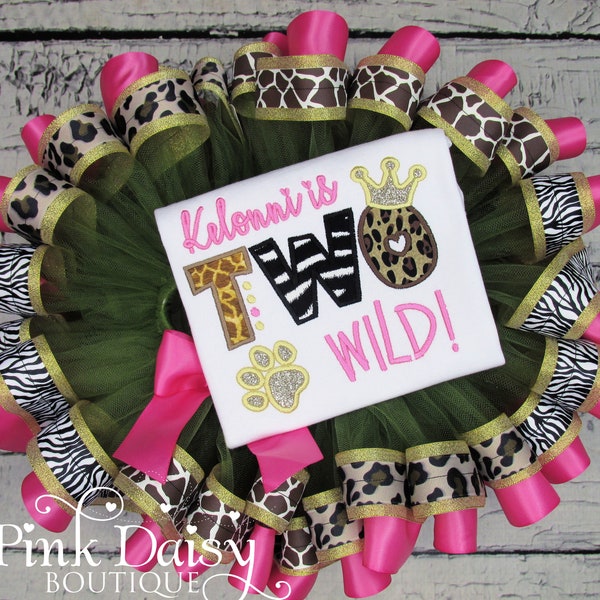 Animal Print Birthday Crown - Etsy