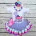 Whale Birthday Tutu Outfit Any Age Under the Sea Pink - Etsy