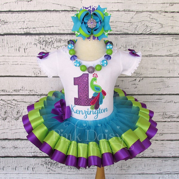 Peacock Tutu - Etsy