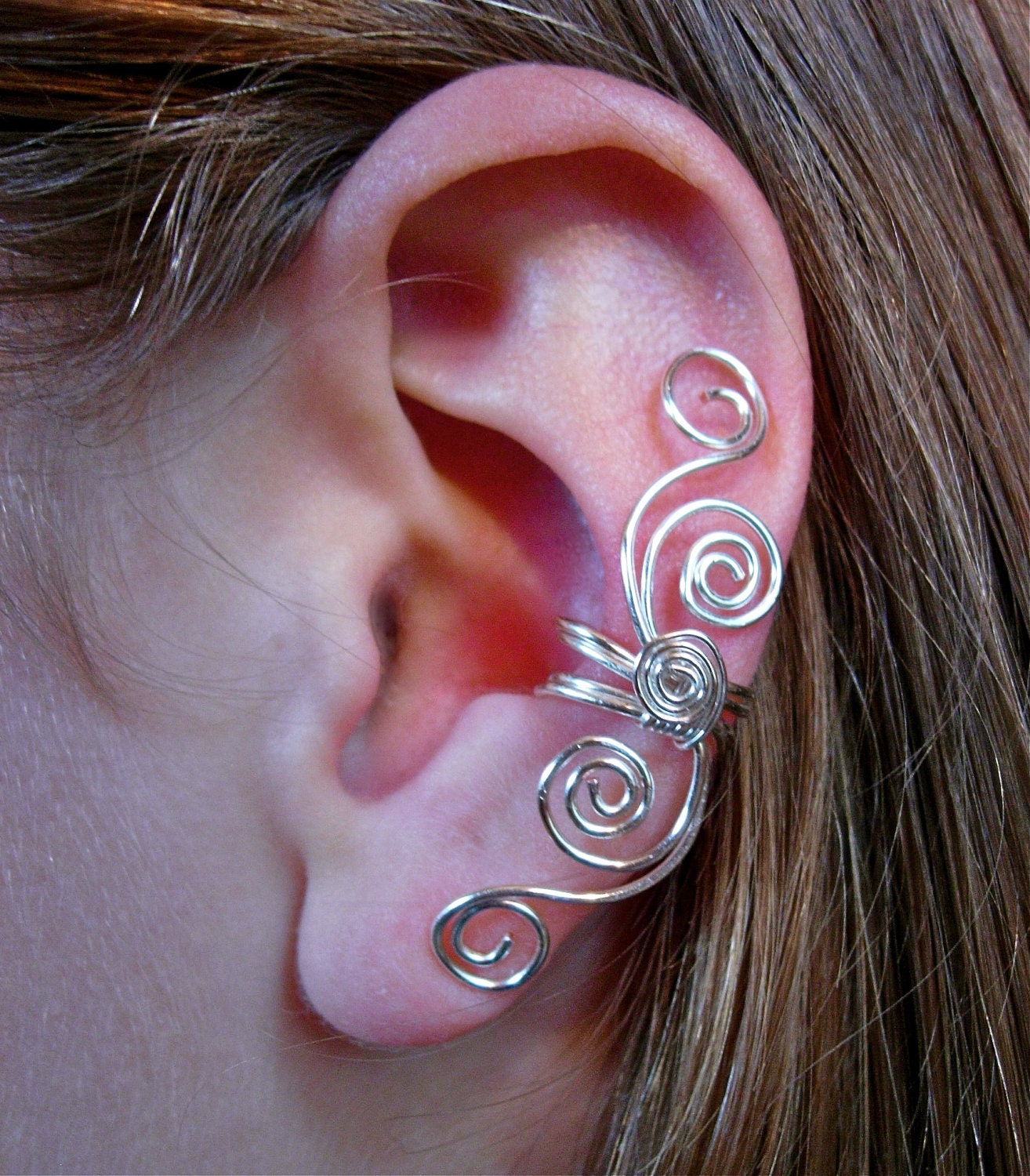 Ear Cuff Earcuff Ear Wraps Single Silver Plated or Gold - Etsy