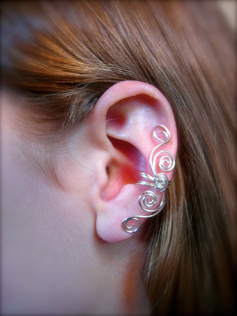Ear Cuff Earcuff Ear Wraps Single Silver Plated or Gold - Etsy