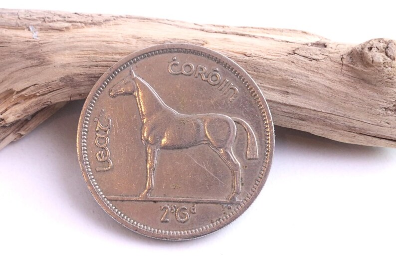 1963 Irish Half Crown Coin – Pre-decimal Horse Harp Collectible - Etsy