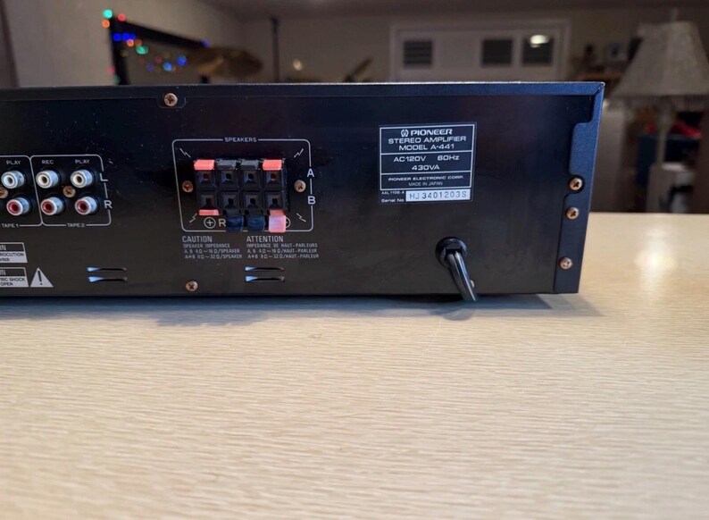 Pioneer A-441 Integrated Amplifier High-end Serviced Working Well Very ...