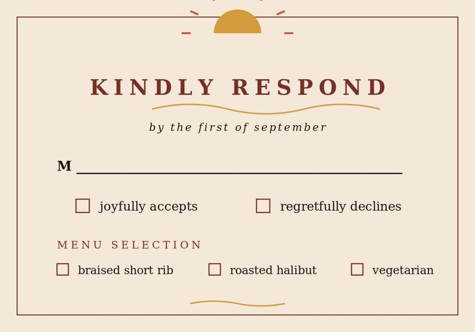 Retro Wedding RSVP Card, Disco 70s Groovy Response Card (digital ...