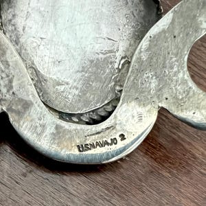 US Navajo 2 Bracelet Made by Charles Begay for C.G. Wallace Shop, Size ...