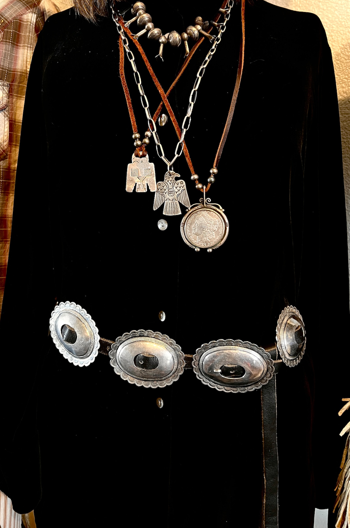 Navajo First Phase Revival Concho Belt W 10 Conchos - Etsy