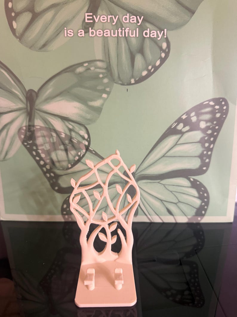 Tree of Life Phone Holder Stand – Decorative Desk Accessory - Etsy