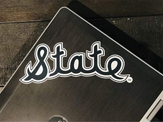 MSU Car Decal Sticker Michigan State University Spartans | Etsy