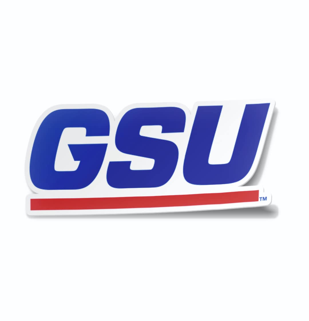 Georgia State Block GSU Logo Car Decal Window Bumper Sticker for Cars ...