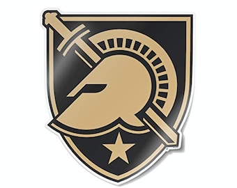 Army West Point Black Knights Kicking Mule Car Decal | Etsy