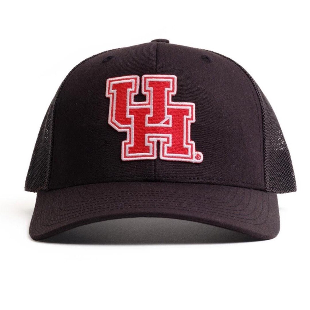 Black University of Houston Hat UH Cougars Embroidered Patch Hat Adult ...