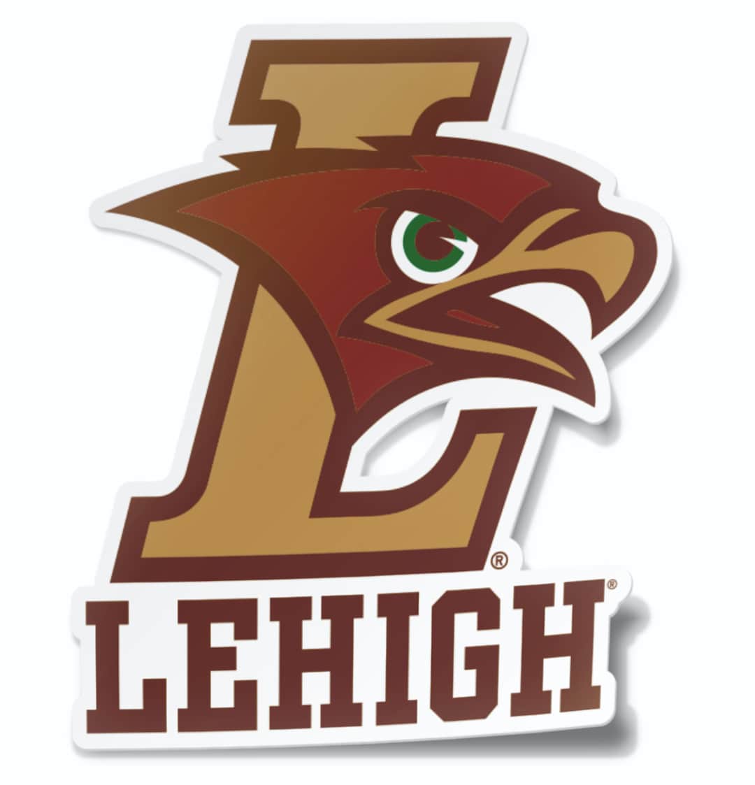 Lehigh University Mountain Hawks Logo Sticker Decal for Cars, Laptops ...