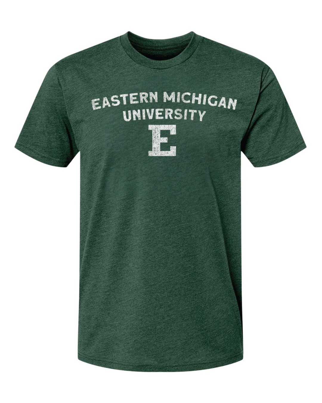 Eastern Michigan University Shirt EMU Eagles Premium Heather Green ...