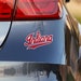Indiana Script IU Sticker Decal Window Bumper Sticker Vinyl for Cars ...
