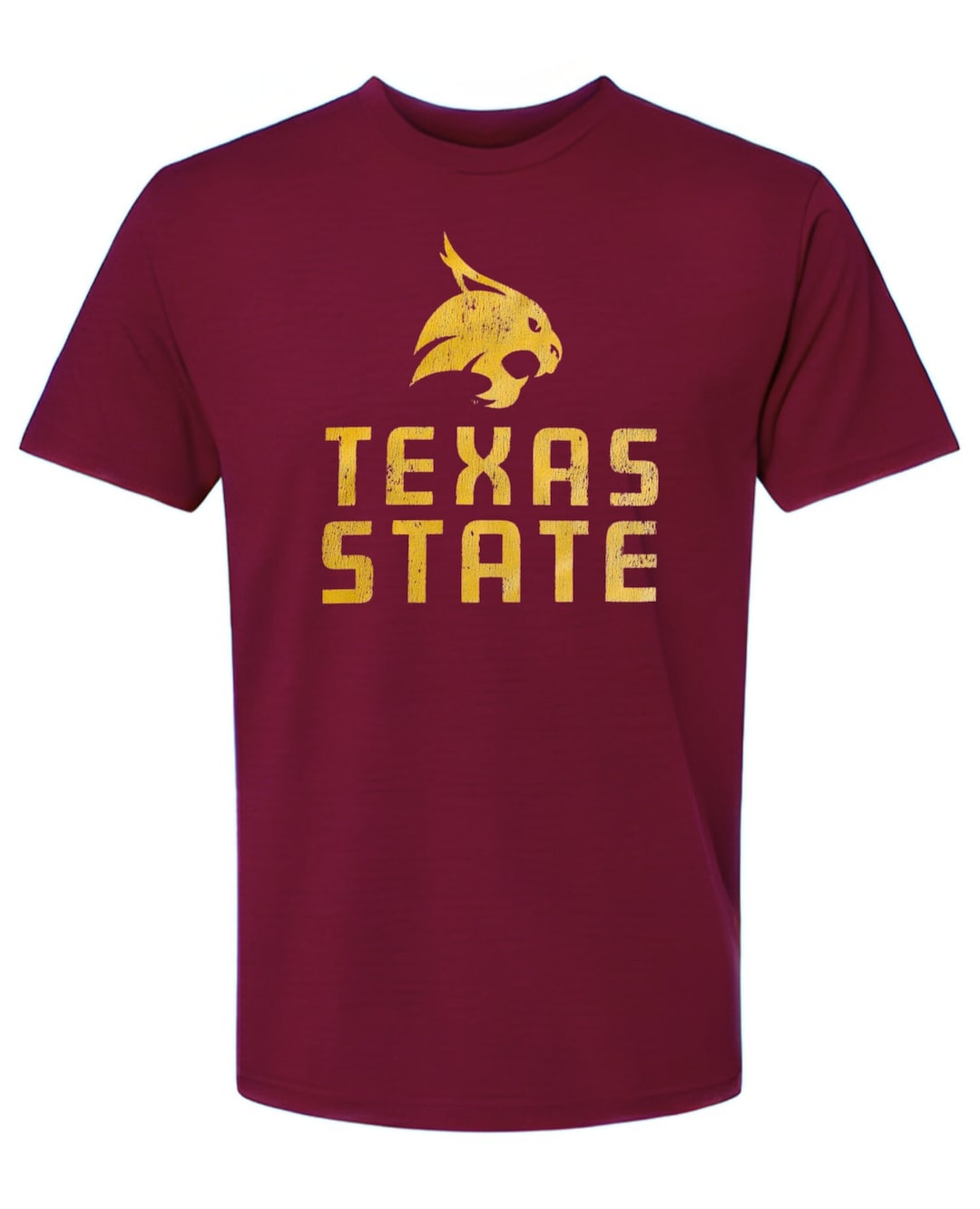 Texas State University Shirt TXST Bobcats Apparel Super Soft Short ...