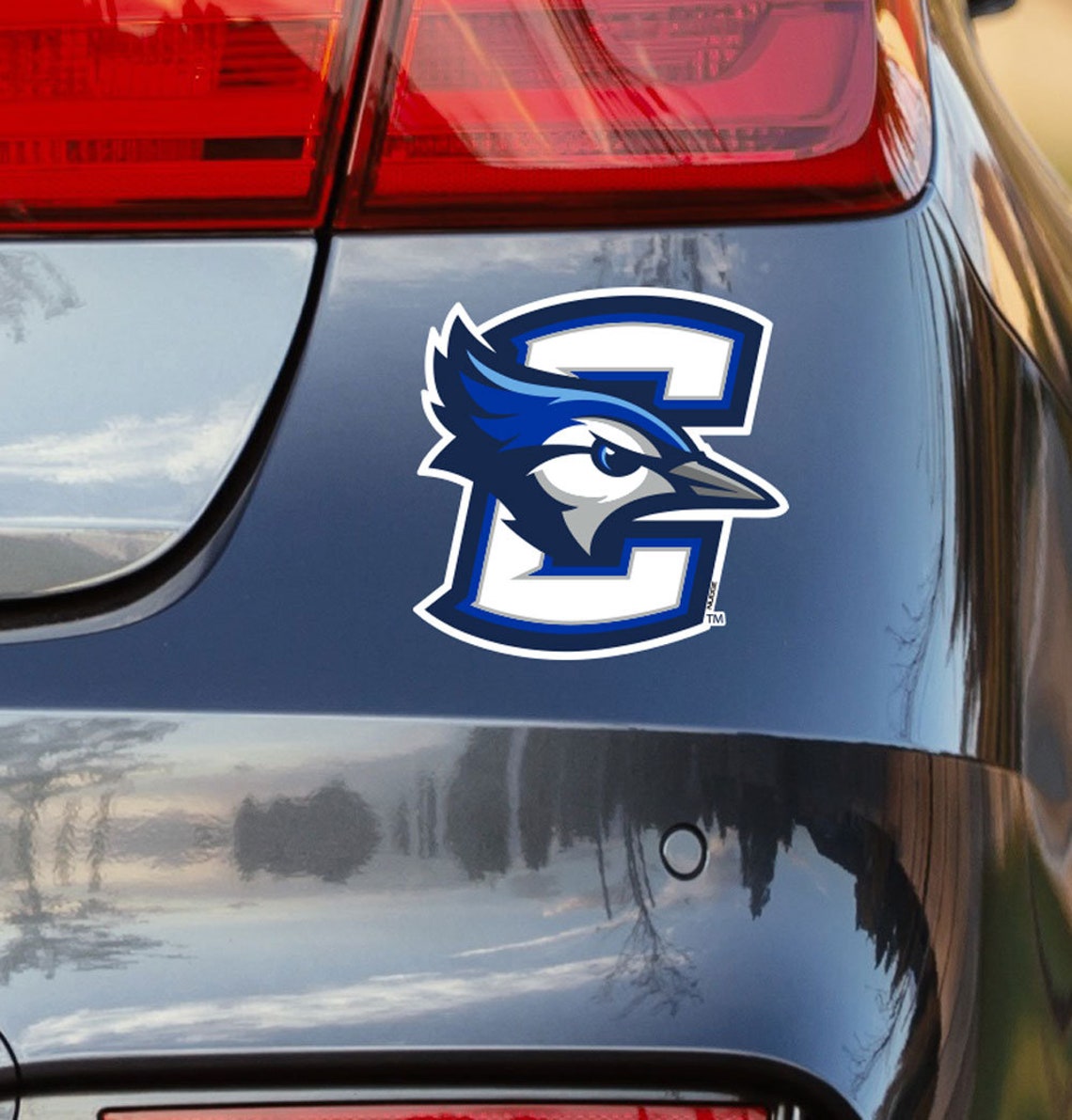 Creighton University Bluejays Primary Logo Car Decal FREE | Etsy
