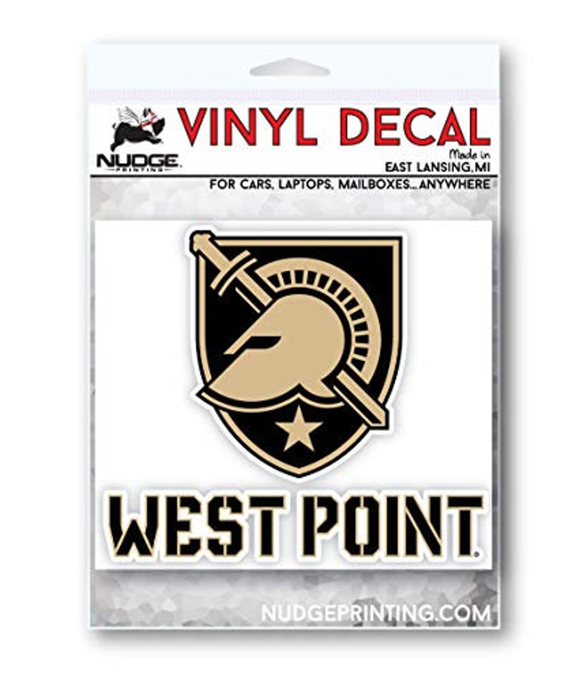 Army West Point Black Knights With Wordmark Car Decal - Etsy