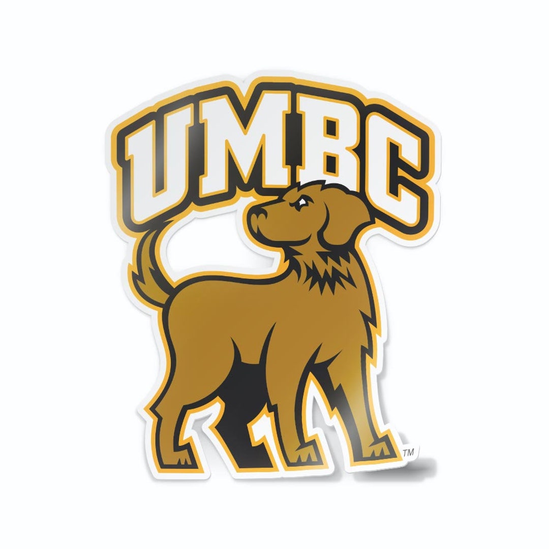 UMBC and Full Retriever Combo Logo Sticker Decal for Cars, Laptops ...