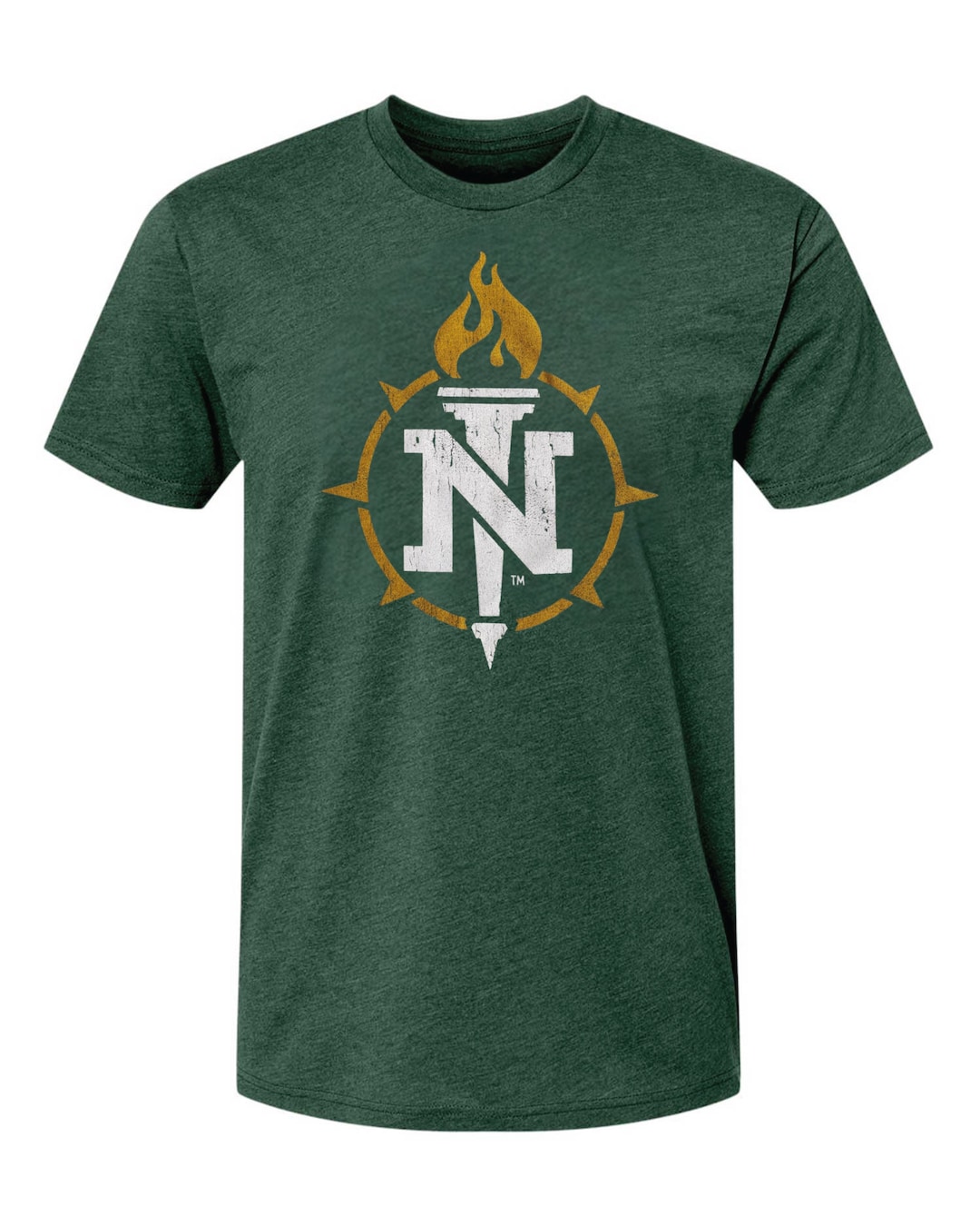 Northern Michigan University Shirt NMU Wildcats Torch Logo Super Soft ...