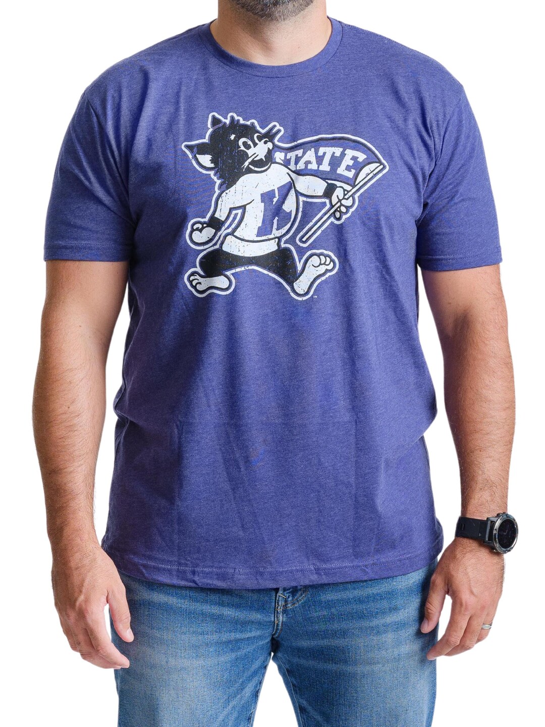 Kansas State University Shirt K-State Wildcats Apparel Fighting Willie ...