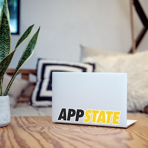 Appalachian State University Mountaineers 'appstate' Wordmark Logo Car ...