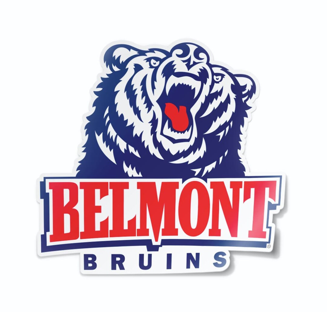 Belmont University Logo Decal Window Bumper Sticker Vinyl for Cars ...