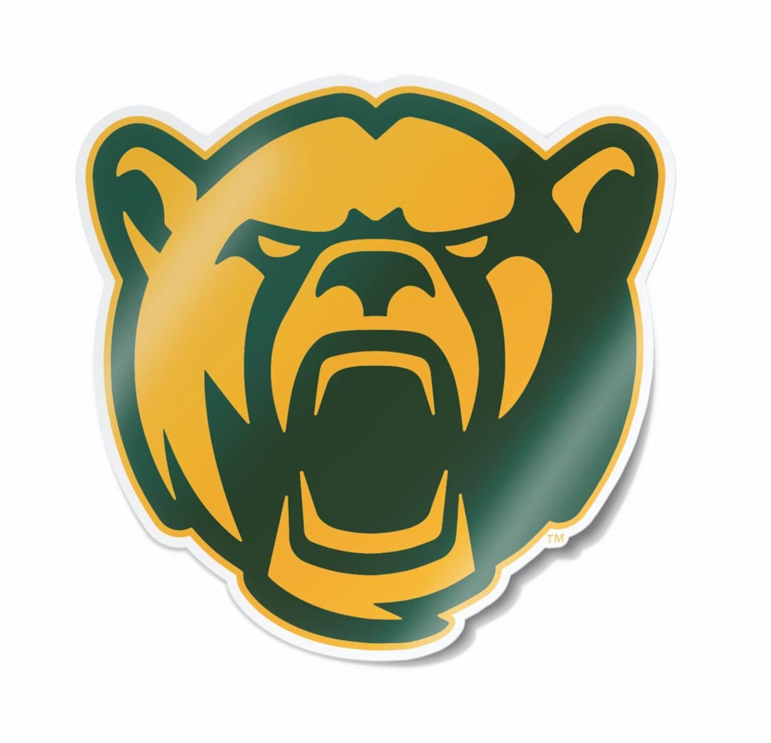Baylor University Bears New Logo Vinyl Car Window Decal Bumper Sticker ...