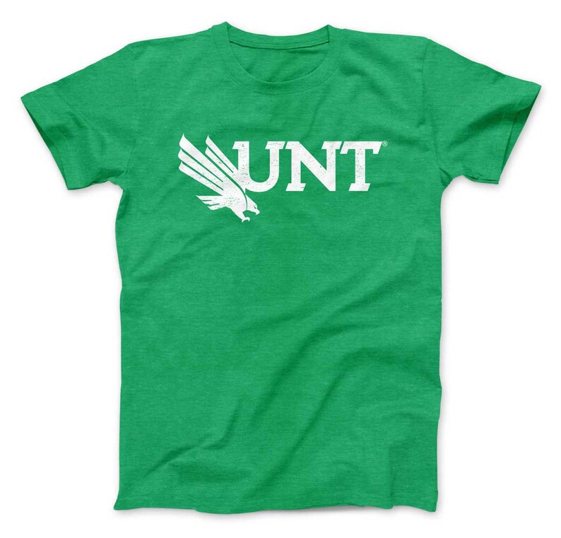 University of North Texas Mean Green Block UNT With Diving - Etsy