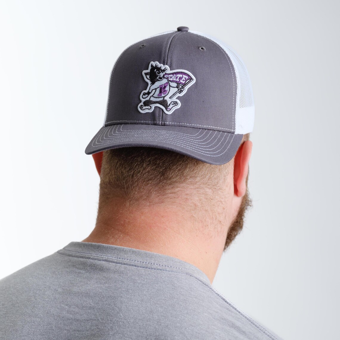 Kansas State University Hat Fighting Willie the Wildcat Embroidered ...