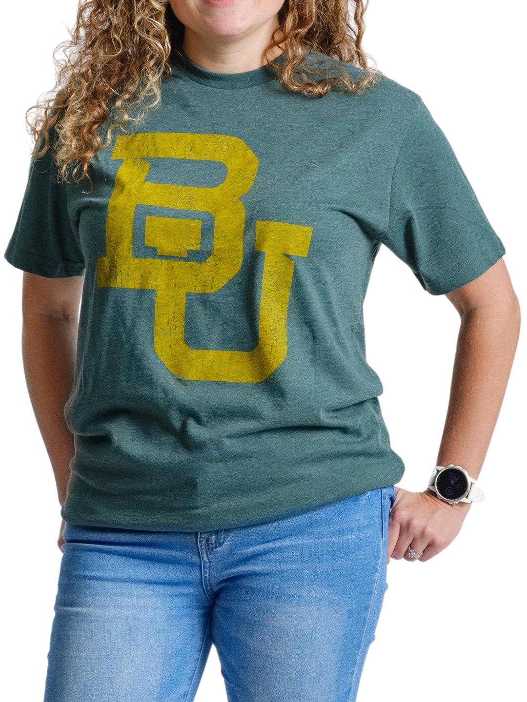 Baylor University Bears Shirt Interlocking BU Logo Super Soft - Etsy
