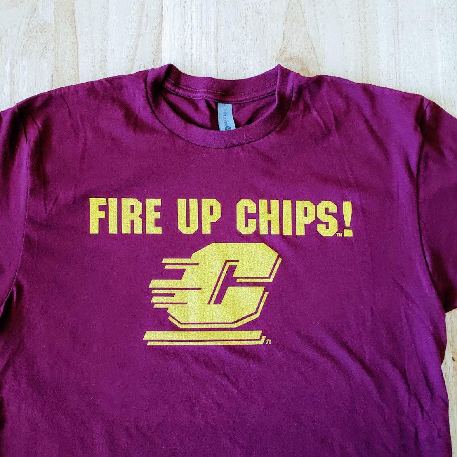 Central Michigan University Chippewas Fire up Chips Gameday | Etsy