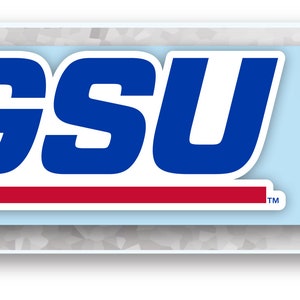 Georgia State Block GSU Logo Car Decal Window Bumper Sticker for Cars ...