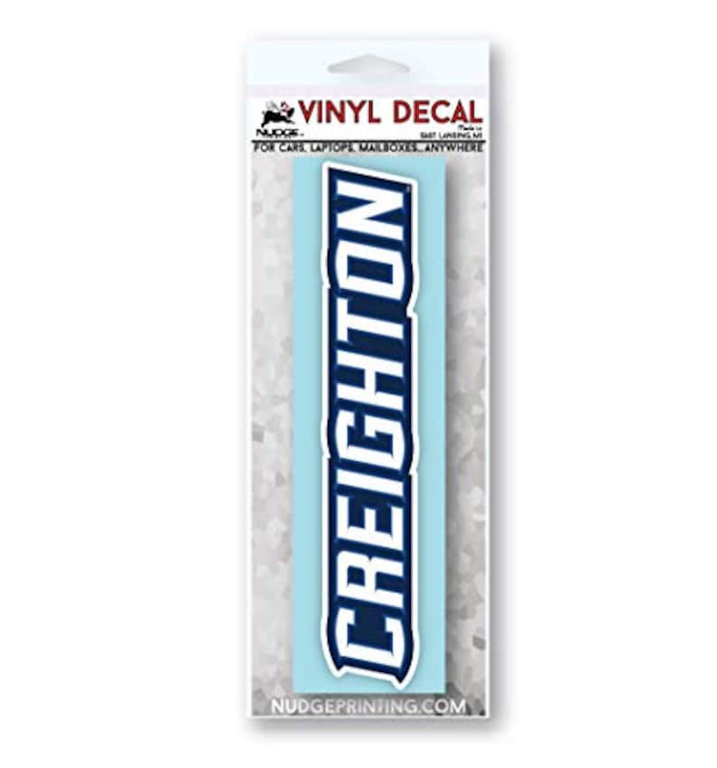 Creighton University Bluejays Wordmark Logo Car Decal 2 - Etsy