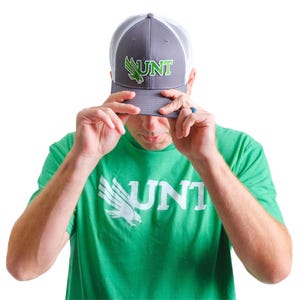 University of North Texas Hat UNT Mean Green Logo Embroidered ...