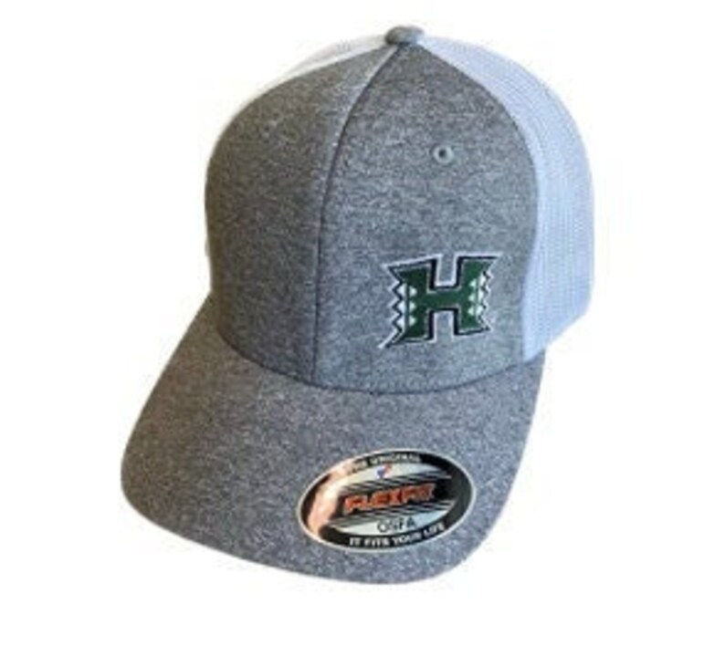 University of Hawaii Hat Hawaiian H Logo Embroidered Fitted - Etsy