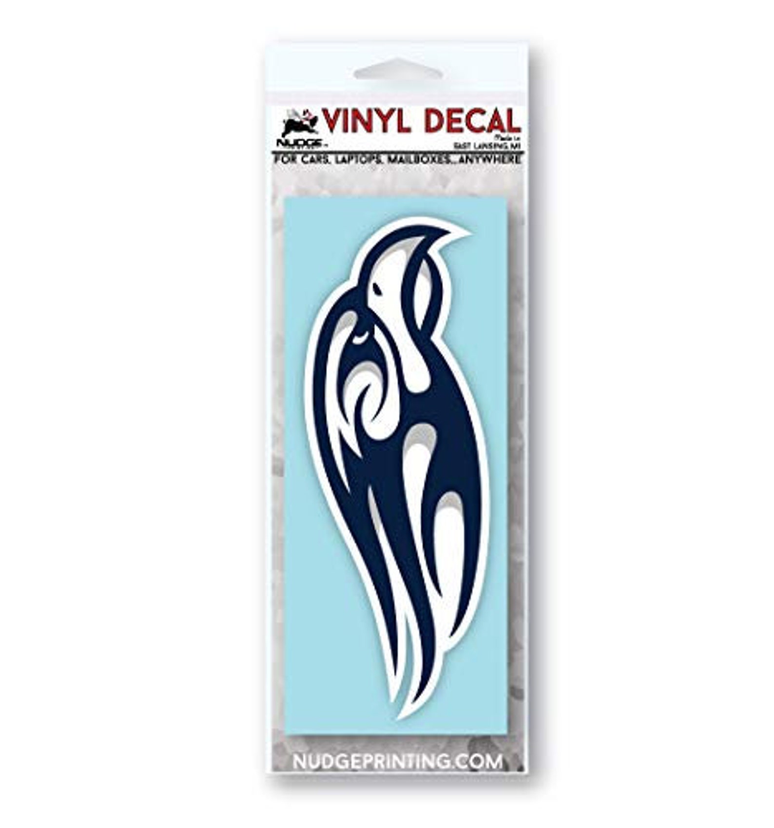 Liberty University Flames Car Decal - Etsy