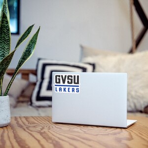 Grand Valley State University Lakers Block gvsu Lakers Car Decal Window ...
