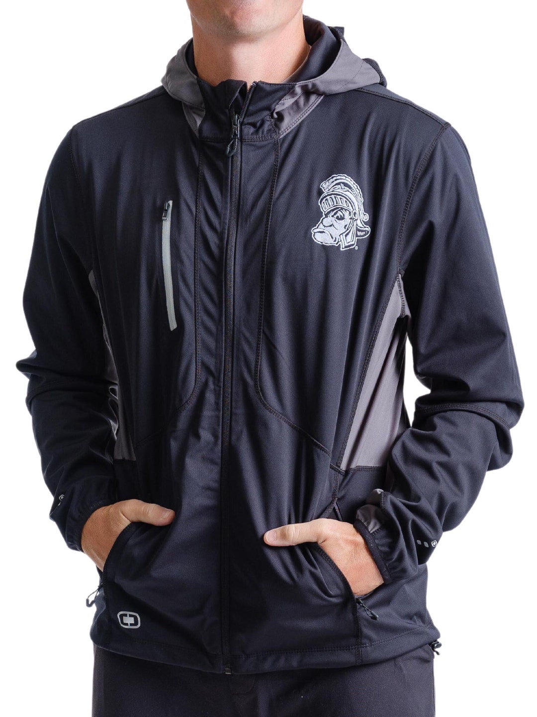 Michigan State University Jacket Windbreaker OGIO Soft Shell Coat MSU ...