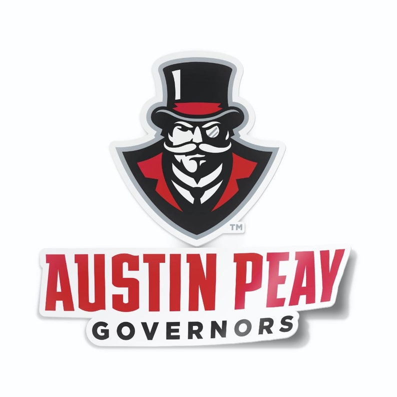 Austin Peay State University Governors Stacked Primary Logo - Etsy