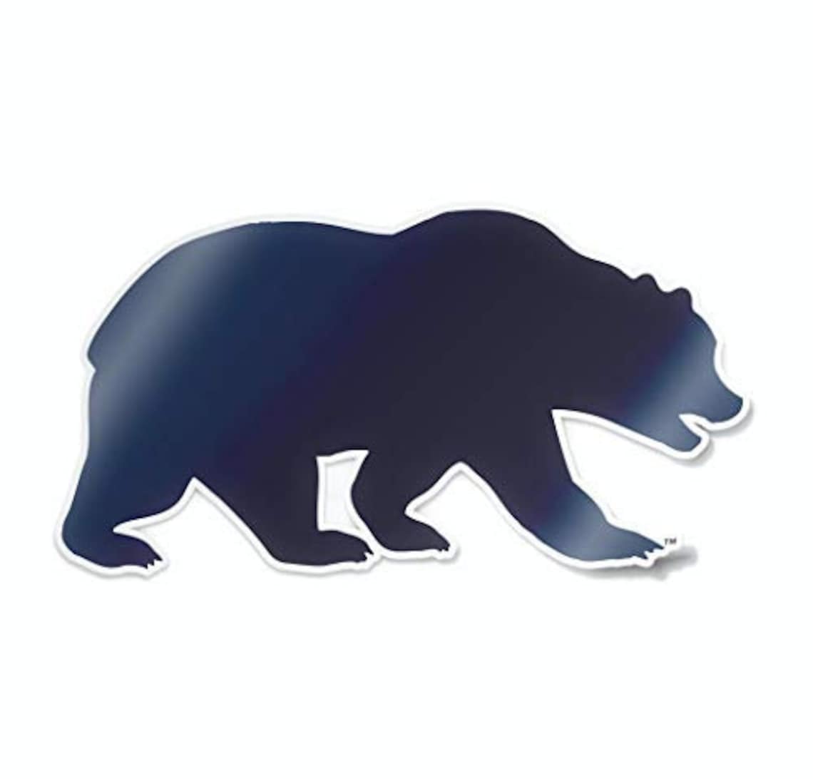 University of California-berkeley Bear Logo Car Decal - Etsy