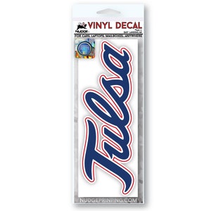 The University of Tulsa Golden Hurricane Script Tulsa Wordmark Logo Car ...