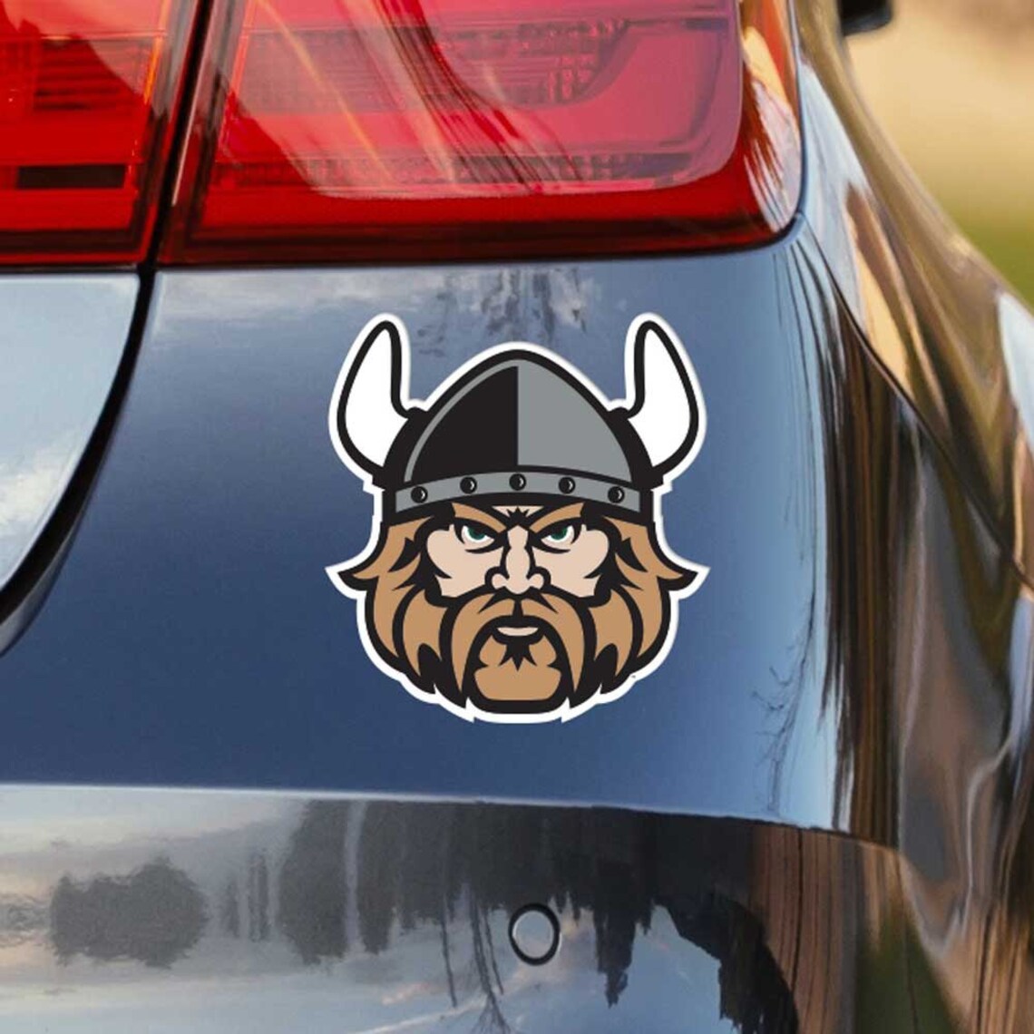Cleveland State University Magnus the Viking Car Decal - Etsy