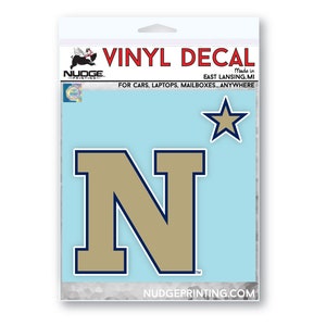 US Naval Academy Primary Logo Car Decal - Etsy