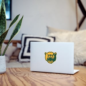 Baylor University Bears New Logo Vinyl Car Window Decal Bumper Sticker ...