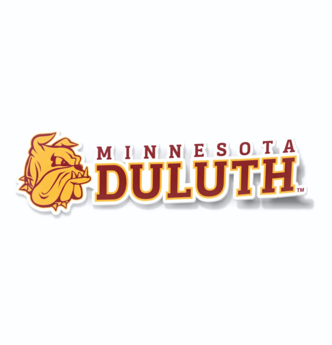 Minnesota-duluth Full Wordmark Logo Decal Window Bumper Sticker for ...