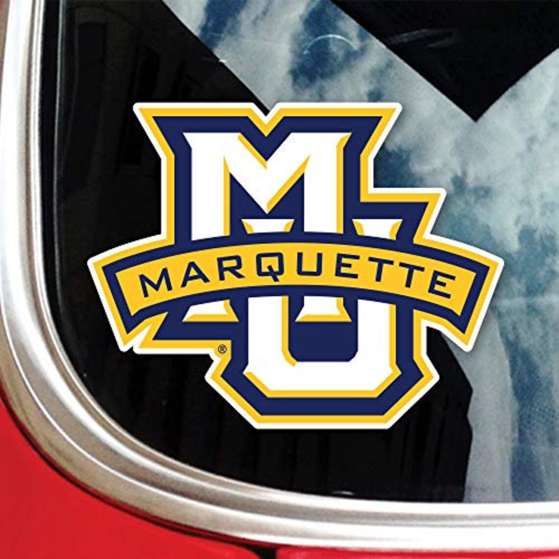 Marquette University Golden Eagles Primary Logo Car Decal - Etsy