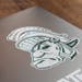 Retro Gruff Sparty MSU Michigan State Spartans Logo Vinyl Car Decal ...
