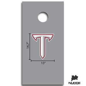 Troy University Trojans Sword T Primary Logo Cornhole Decal - Etsy.de