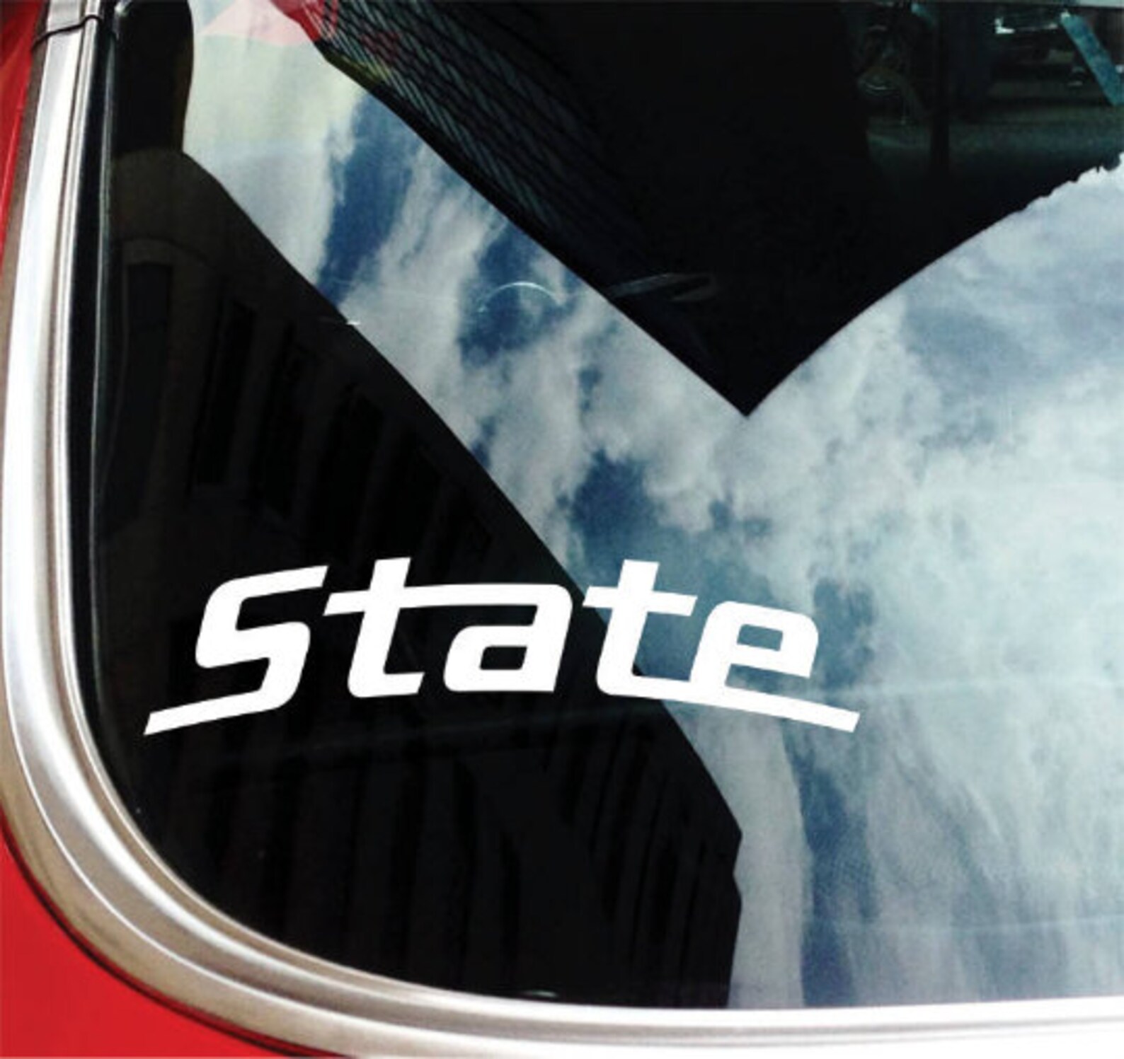MSU Car Decal Sticker Michigan State Spartans Arched Logo - Etsy