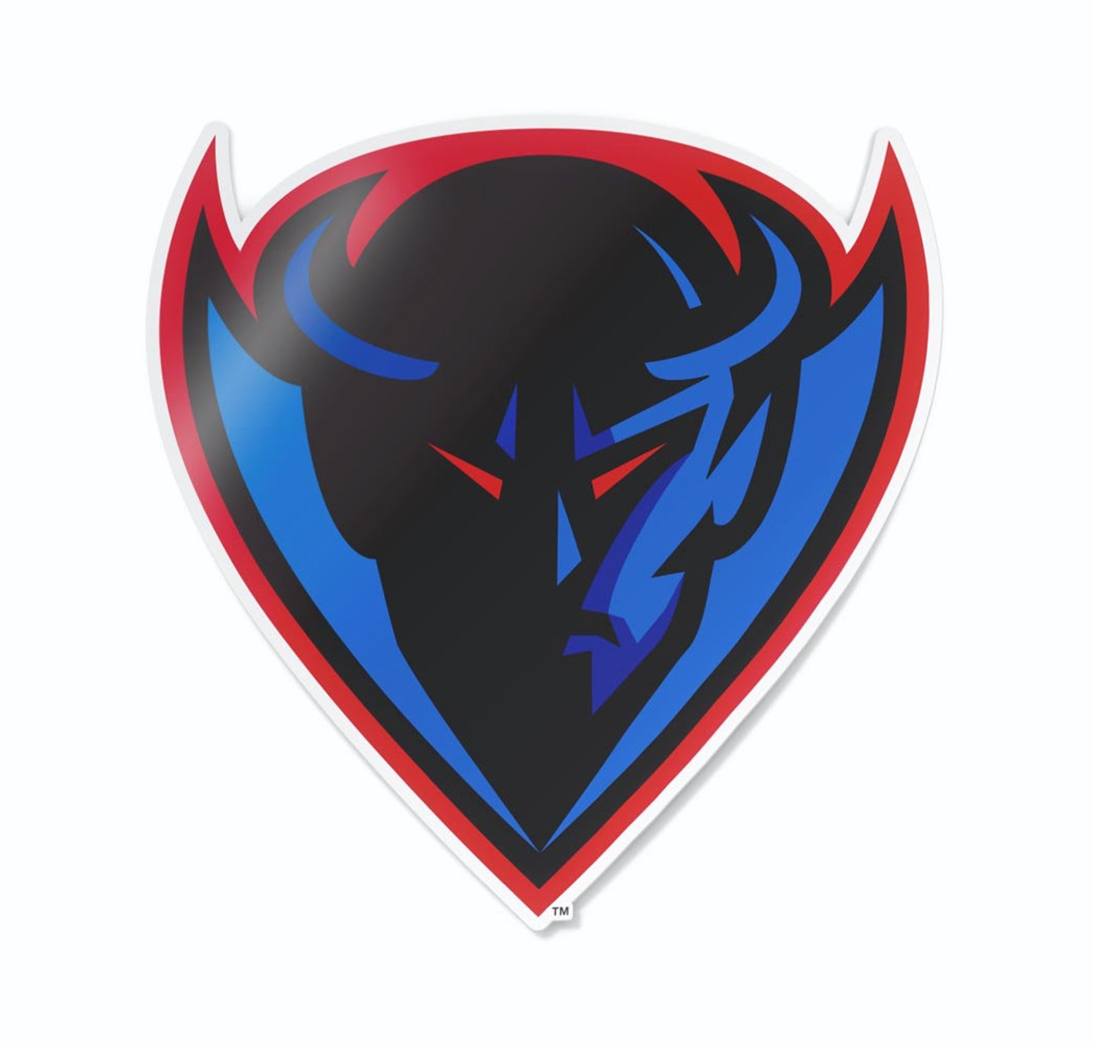 Depaul University Blue Demons Mascot Head Car Decal Sticker - Etsy